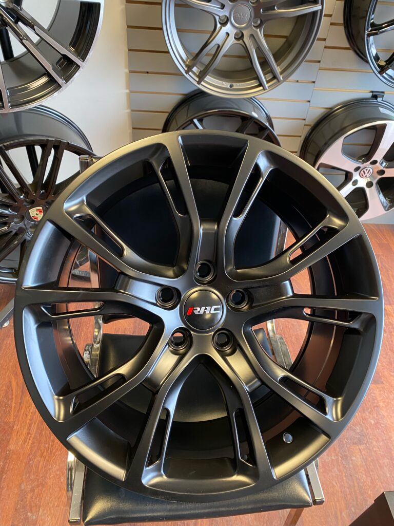 20″ SRT Style Wheels in Satin Black (Jeep, Dodge, Chrysler) - Advance ...